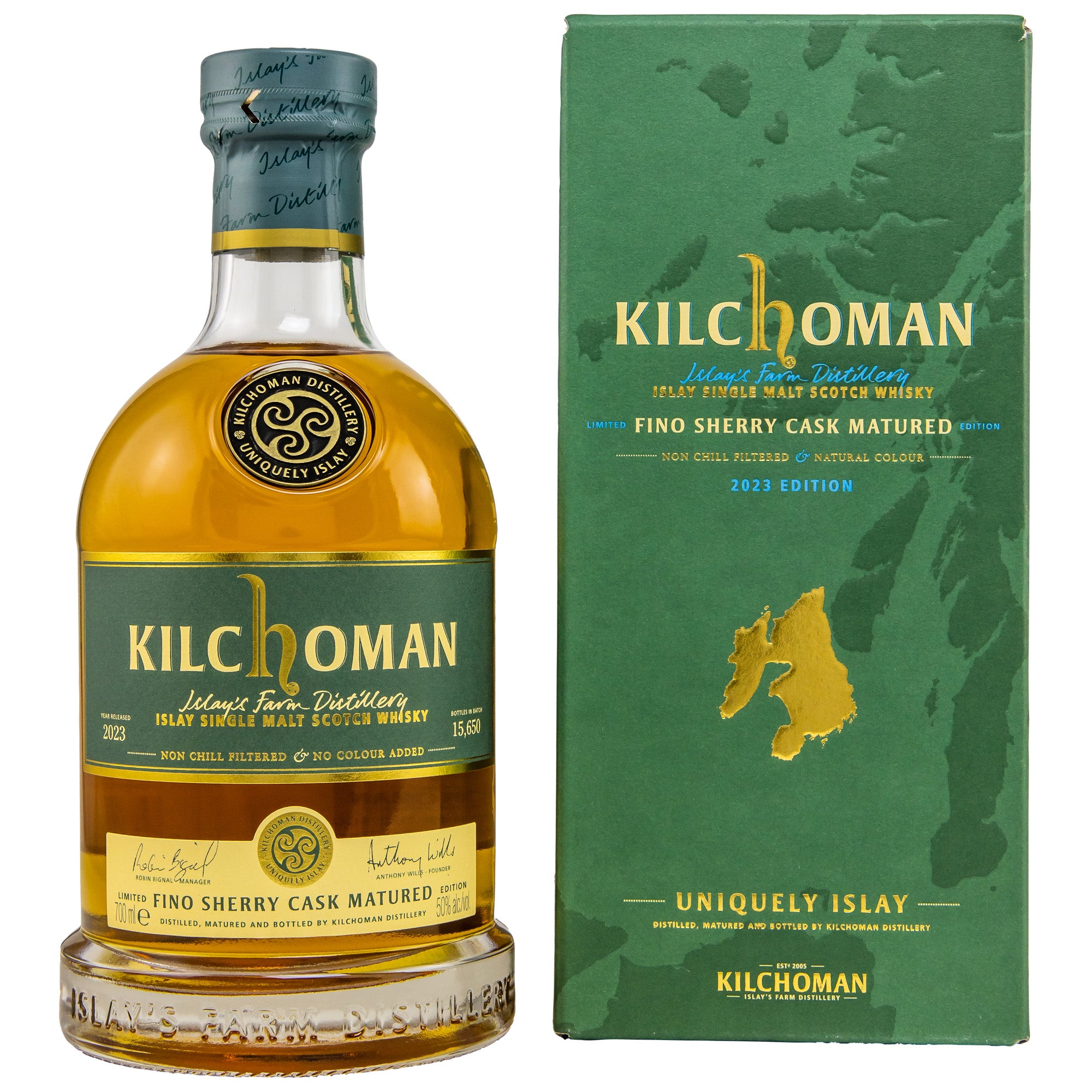Kilchoman Fino Sherry Cask Matured 2023 Limited Edition 50% Vol. – Premium-Malts